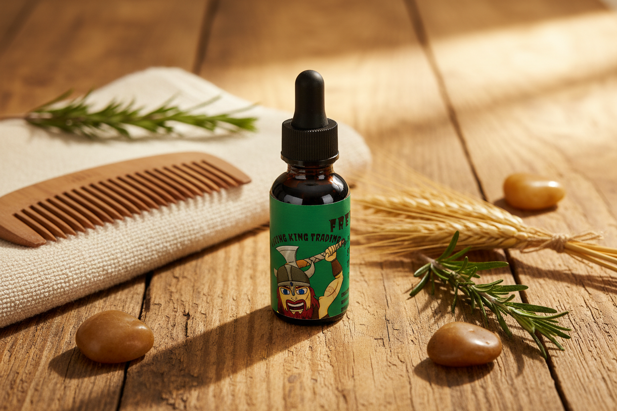 Frey's Blessing Beard Oil - Woodsy Summer Scent with Vitamins - Viking ...